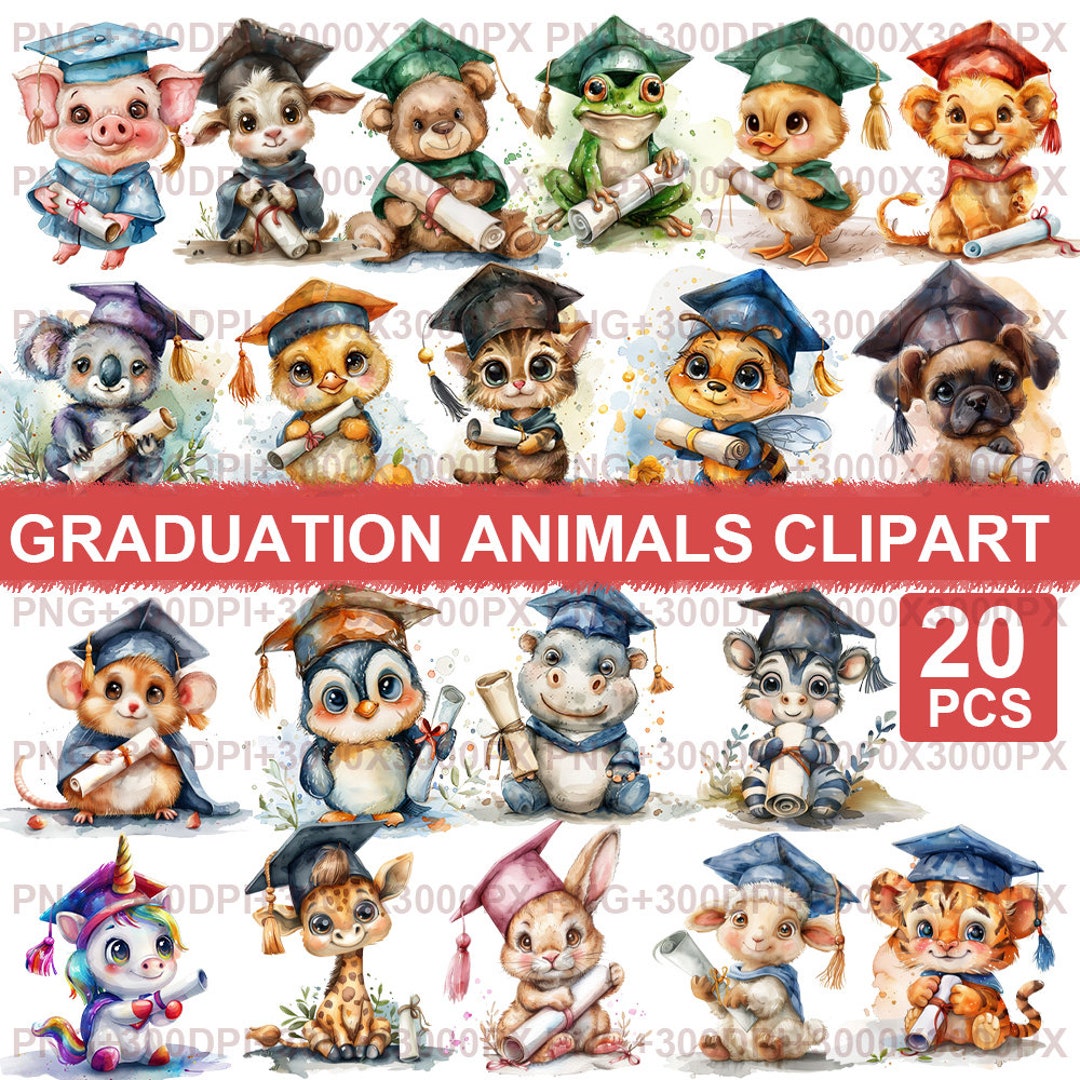20 PNG Teddy Bear Clipart, Cute Animal Clipart, Watercolor Cute ...