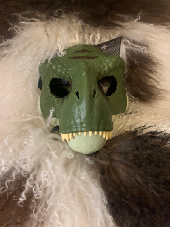 Plain Trex Dino mask-ships today | Etsy