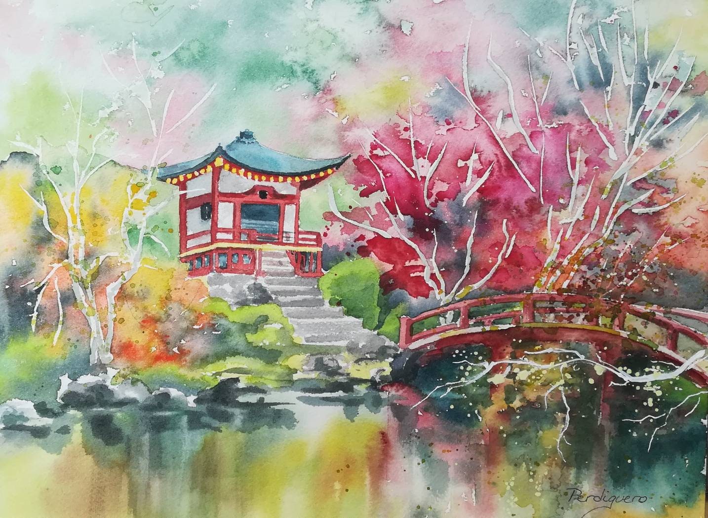 Spring Painting Japanese