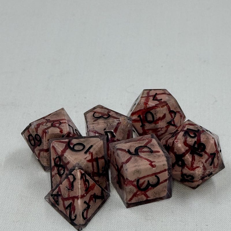 Flesh Dice - Etsy