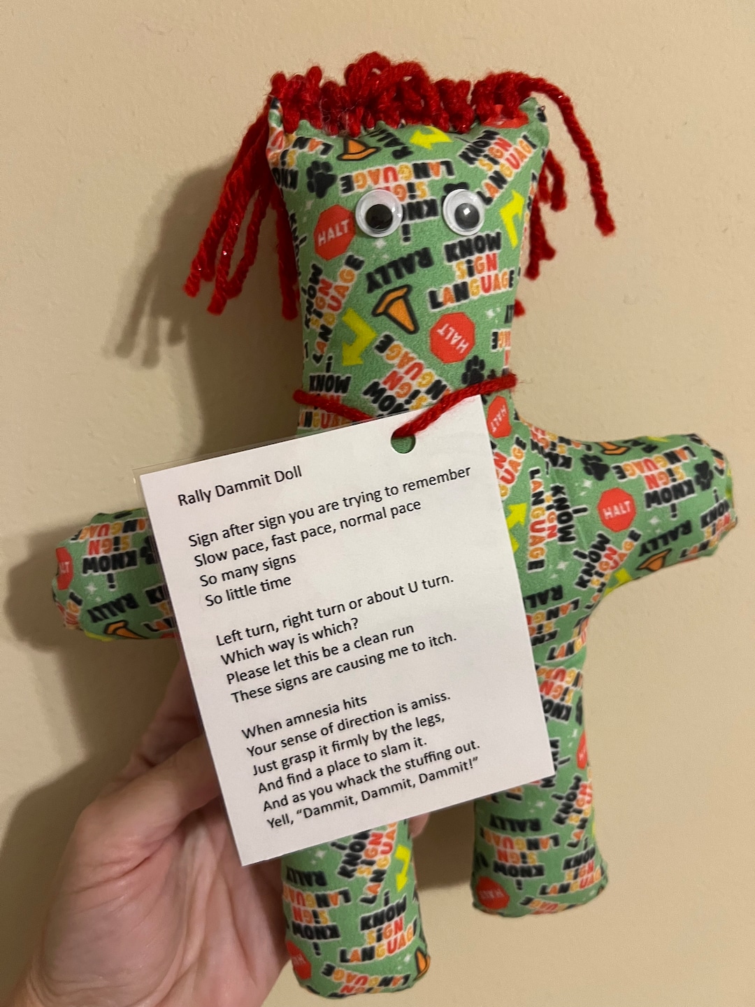 Rally Dammit Dolls - Etsy