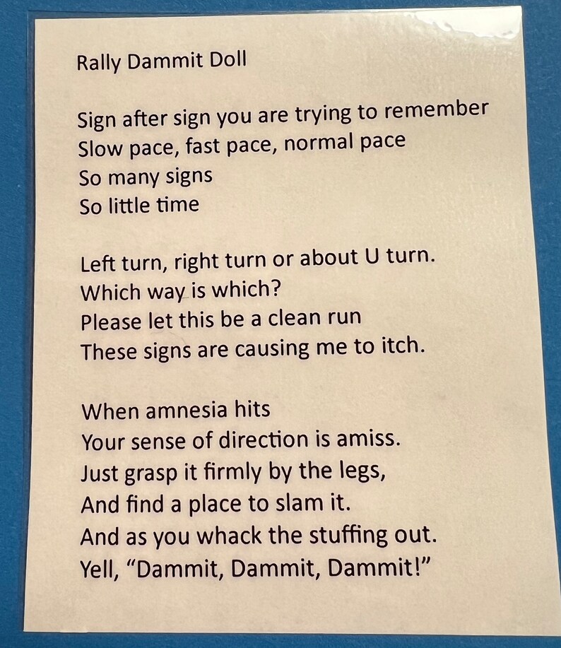 Rally Dammit Dolls - Etsy