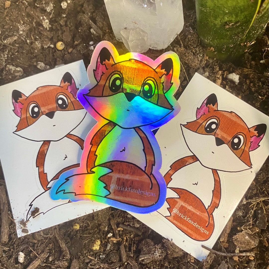 Brick Fox Designs Variety Sticker Packs - Etsy