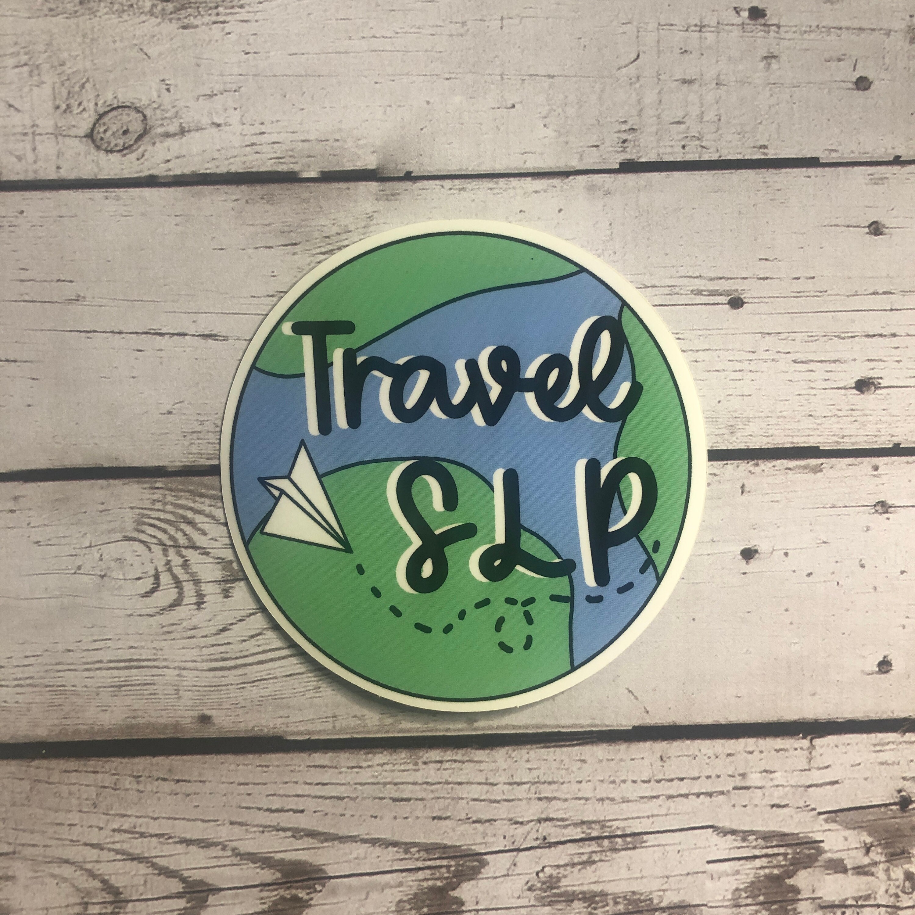 Speech Sticker, SLP Sticker, Travel SLP, Speech Language Pathology - Etsy