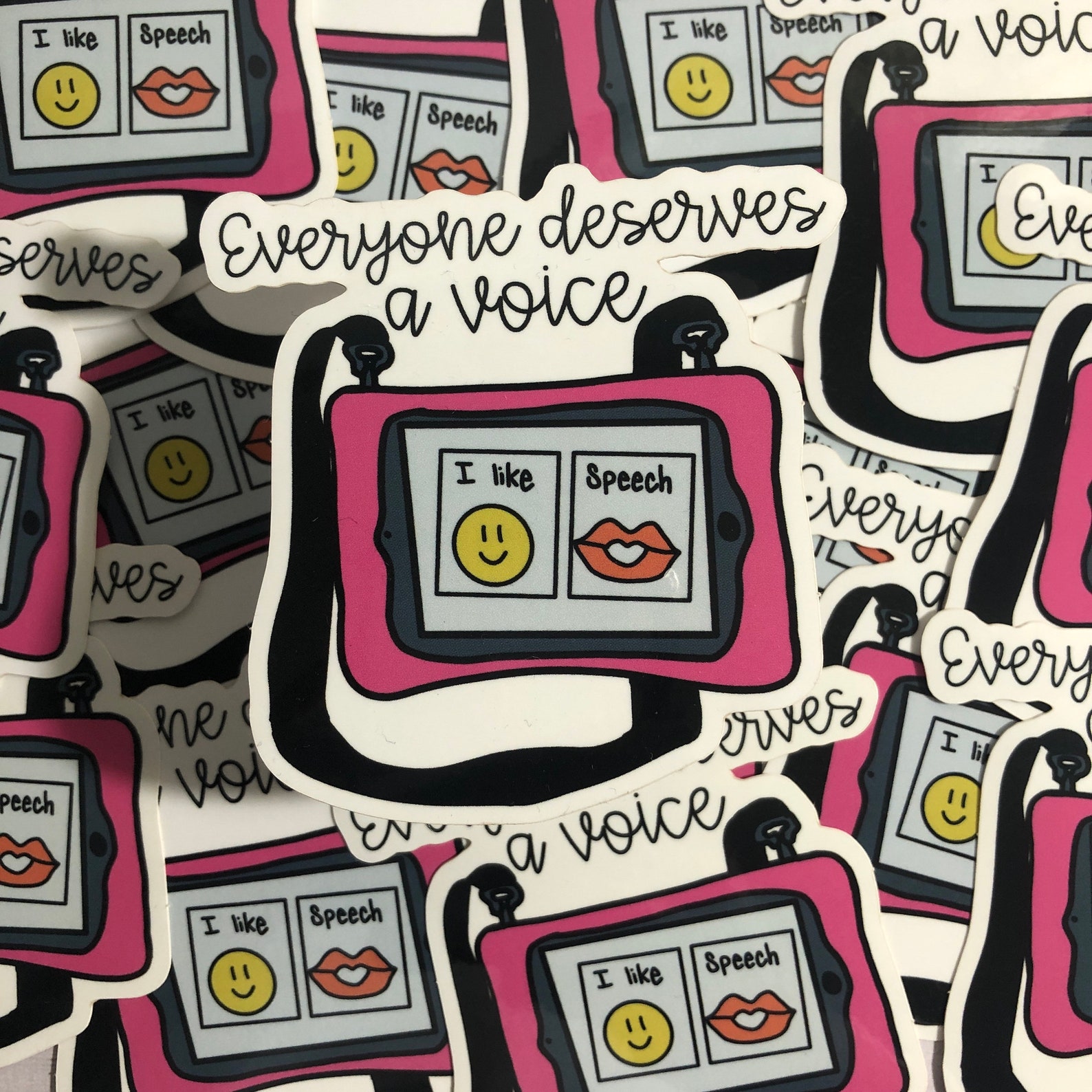 Speech AAC Sticker | Etsy