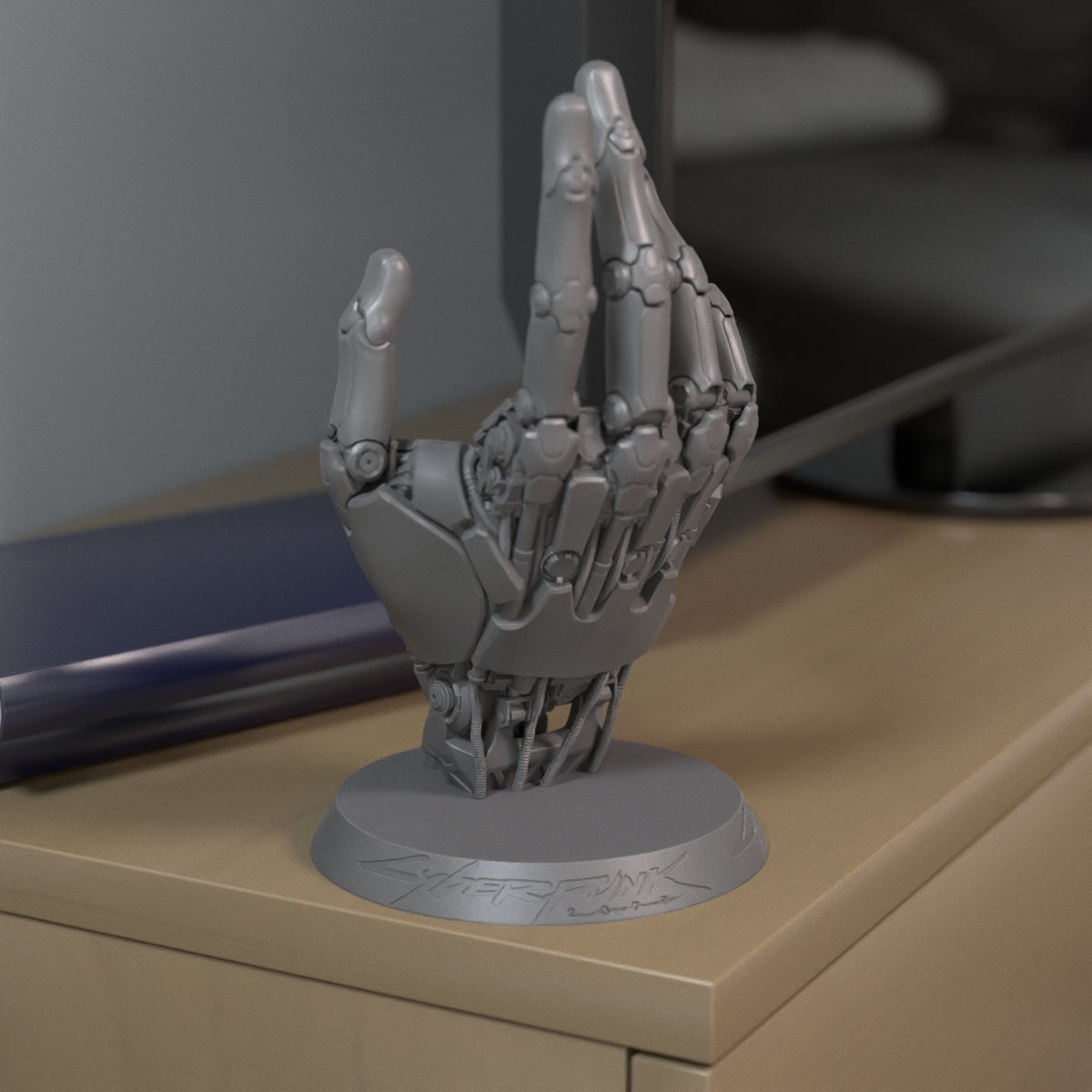 Cyberhand 3D Print Resin Cyberpunk - Etsy