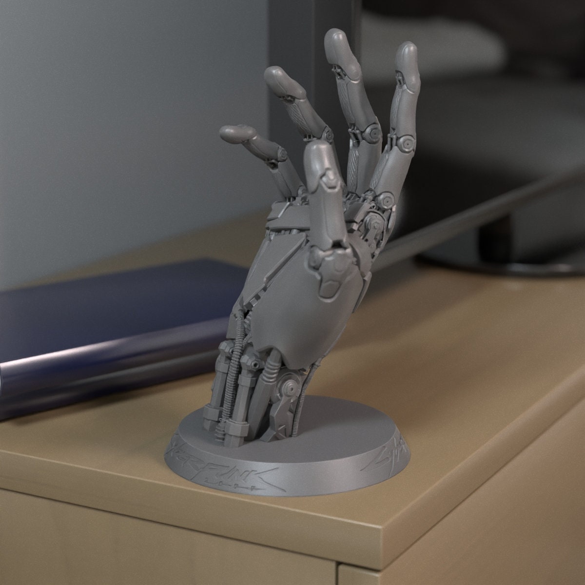 Cyberhand 3D Print Resin Cyberpunk - Etsy