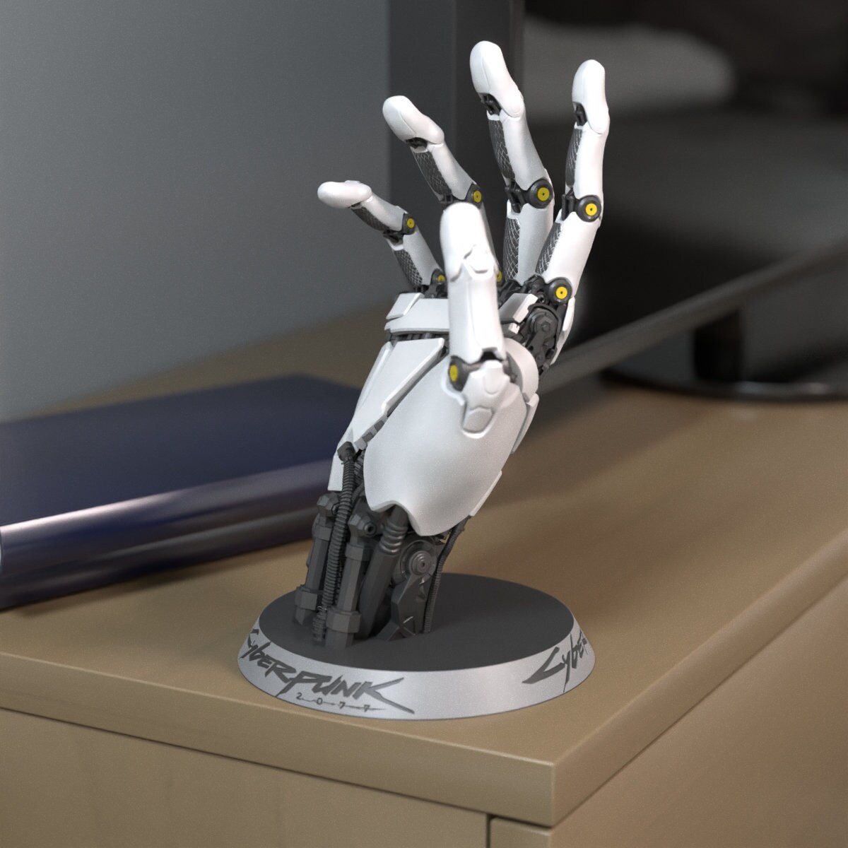 Cyberhand 3D Print Resin Cyberpunk - Etsy