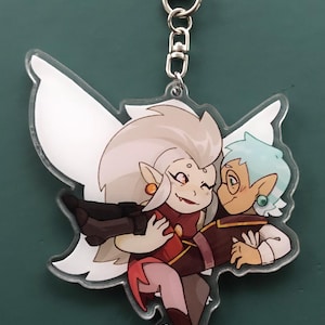 TOH Charm/keychain: the Owl House, Raeda, Raine Whispers, Eda Clawthorn ...