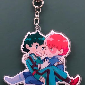 BNHA/MHA Keychain: Tododeku, Todoroki Shouto, Midoriya Izuku, Deku ...