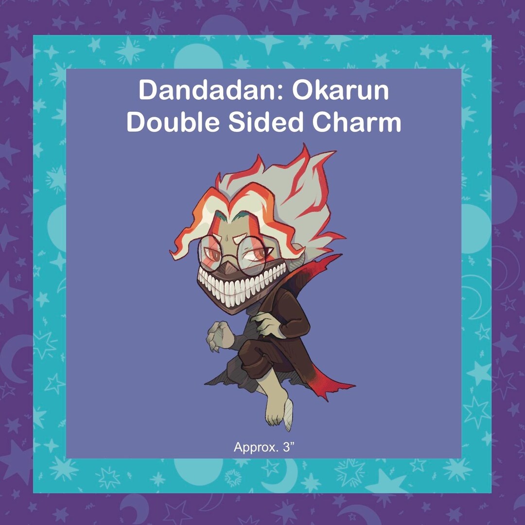 DANDADAN: Okarun, Ken Takakura, Occult, Monster, Keychain - Etsy