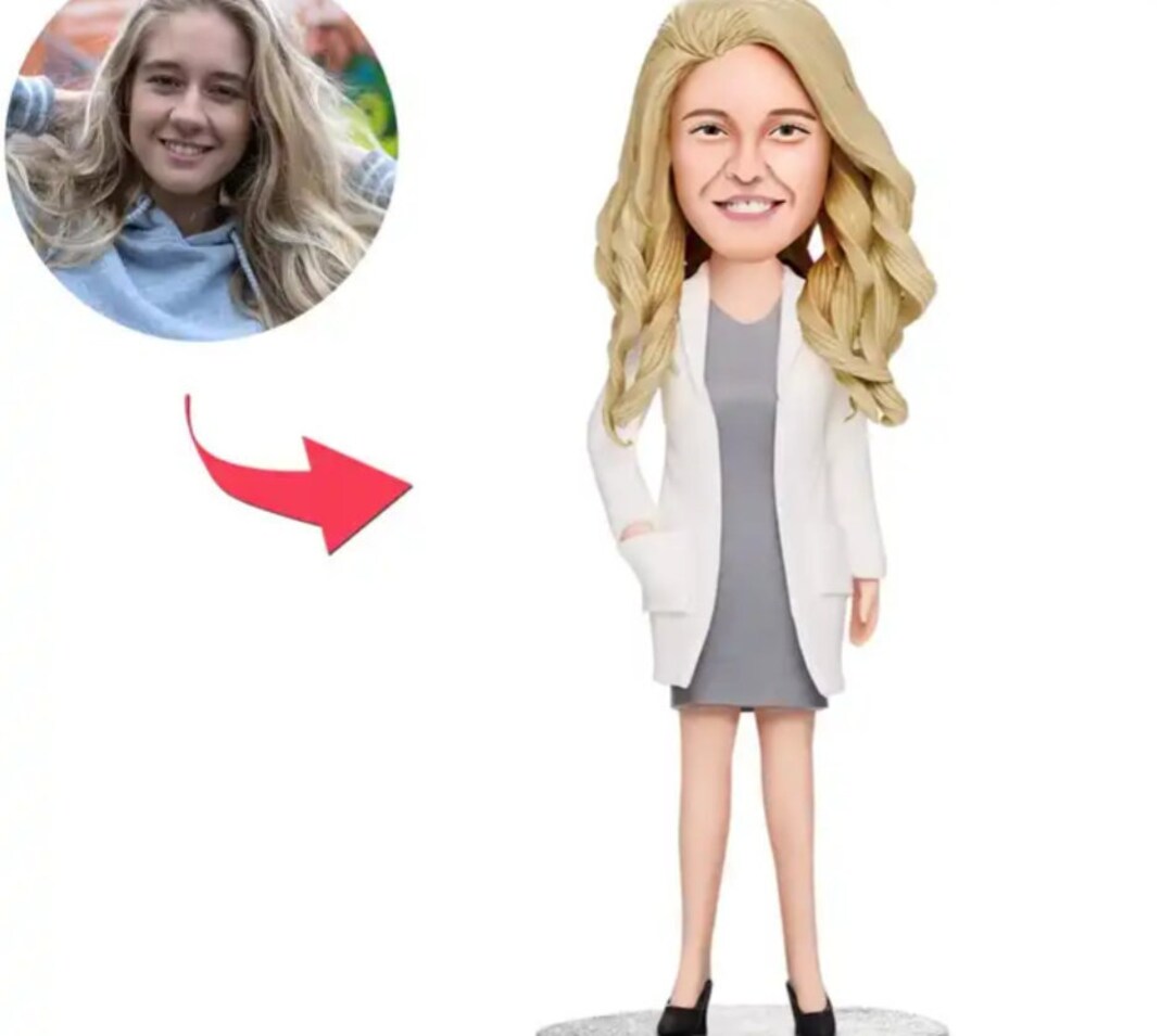 Custom Bobbleheads Figures Sculpted Bobble Head Personalized - Etsy