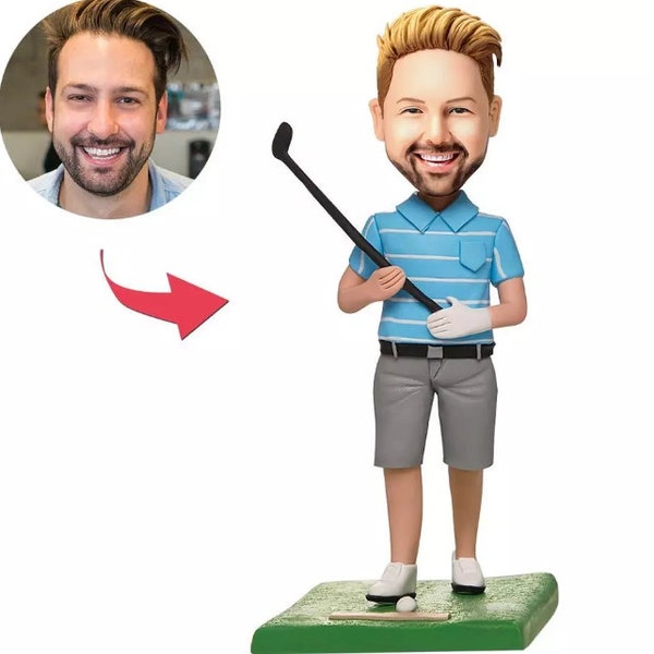 Golf Figurine Sculpture - Etsy
