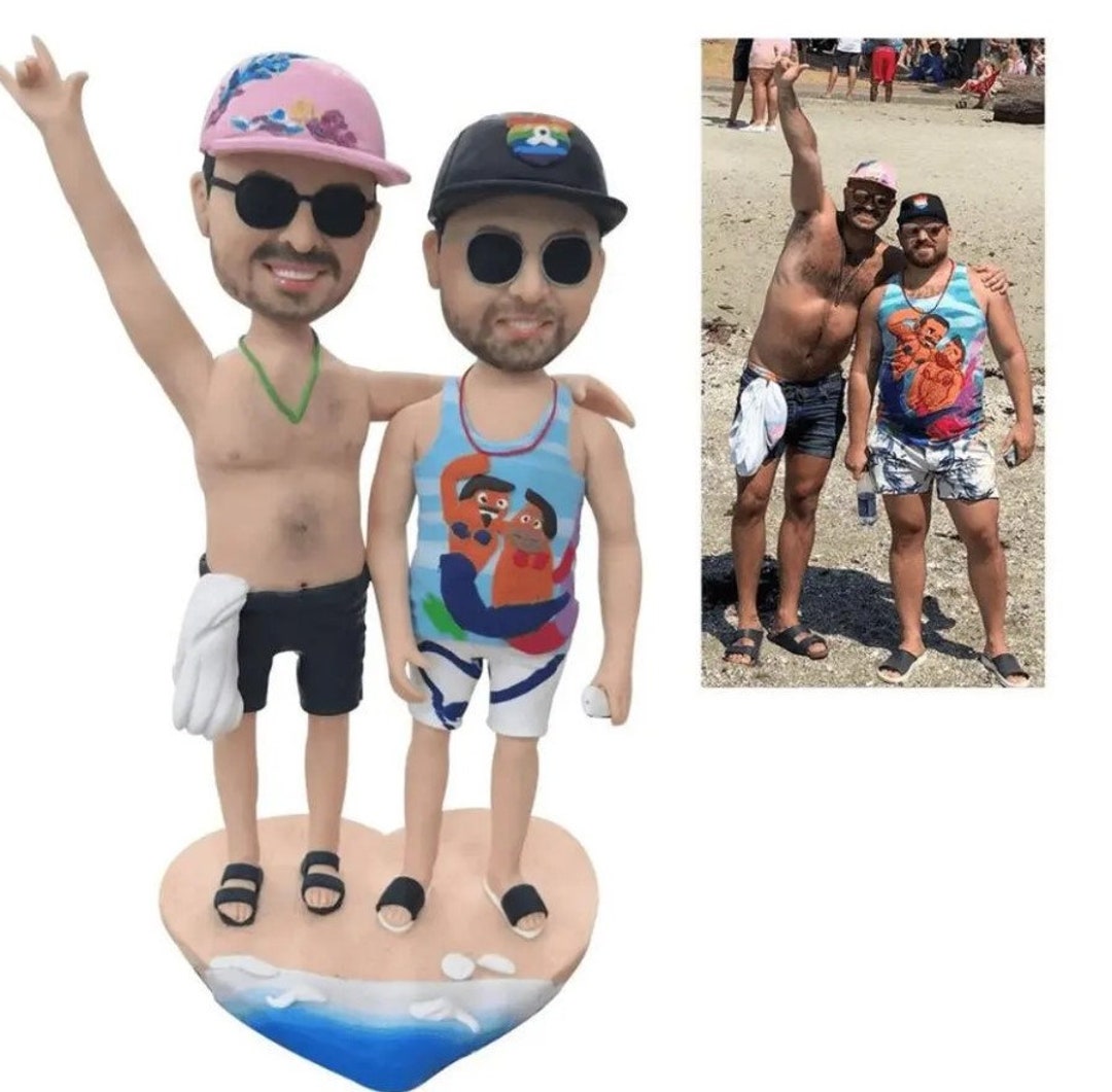 Custom Bobbleheads Figures Sculpted Bobble Head Personalized - Etsy