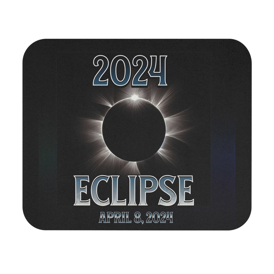 2024 Solar Eclipse Mouse Pad rectangle - Etsy