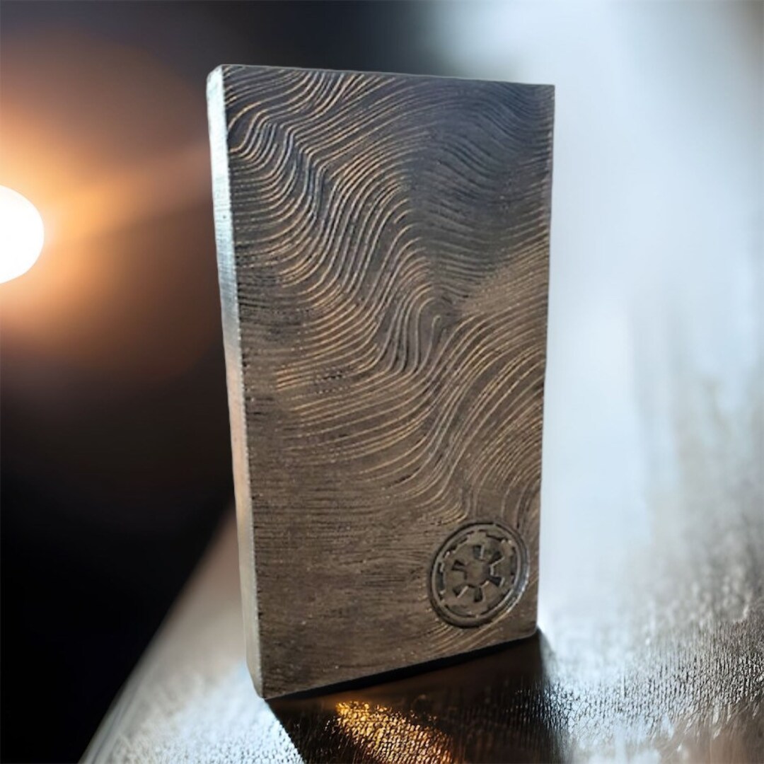 Beskar Ingot 3D Printed and Hand Painted - Etsy