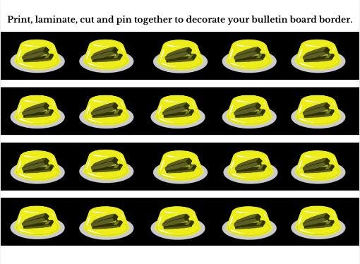 The Office Printable Bulletin Board Borders - Etsy