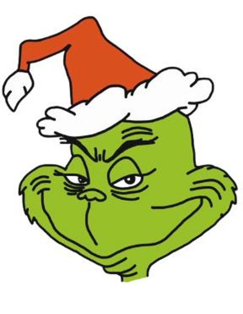 Merry Grinchmas Printable Bulletin Board - Christmas Digital Download ...