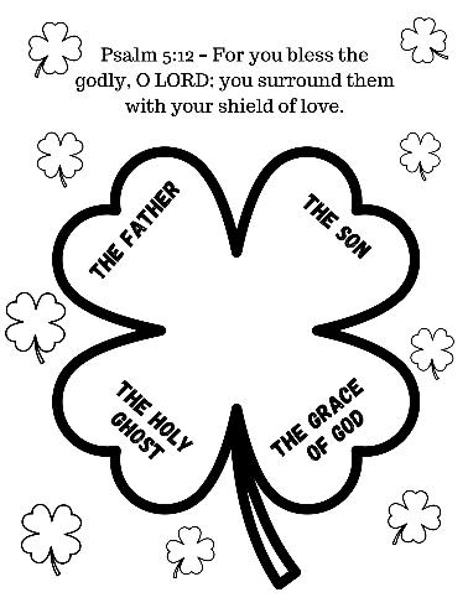 Church St Patricks Day Coloring Page - Digital Download - Printable - Etsy