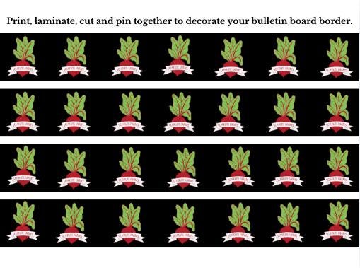 The Office Printable Bulletin Board Borders - Etsy