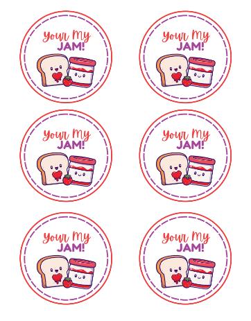 You're My Jam Tags - Gift Tags - Printable - Digital Download - Etsy