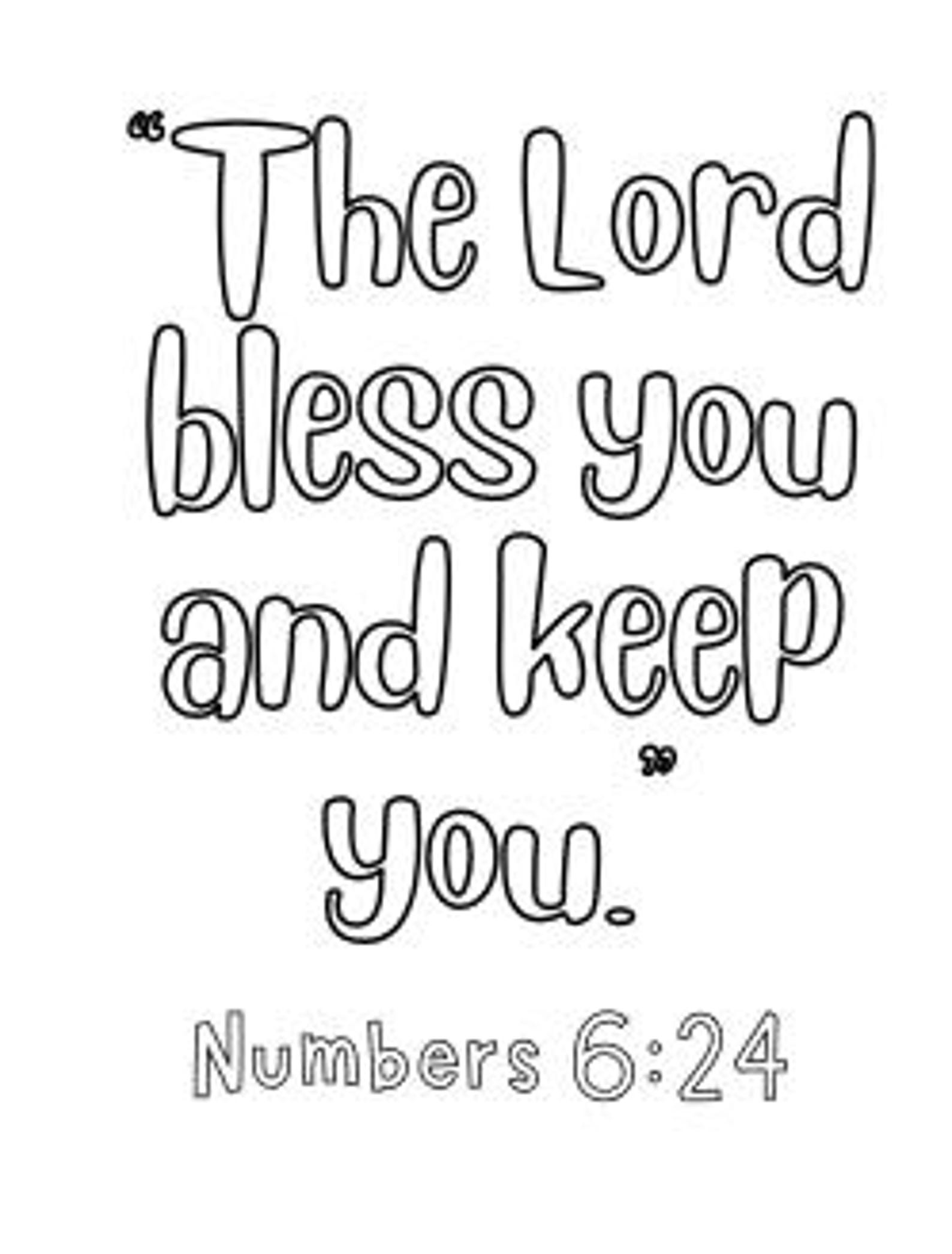 Bible Verse (KJV) Coloring Pages - Etsy