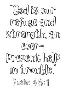 Bible Verse (KJV) Coloring Pages - Etsy