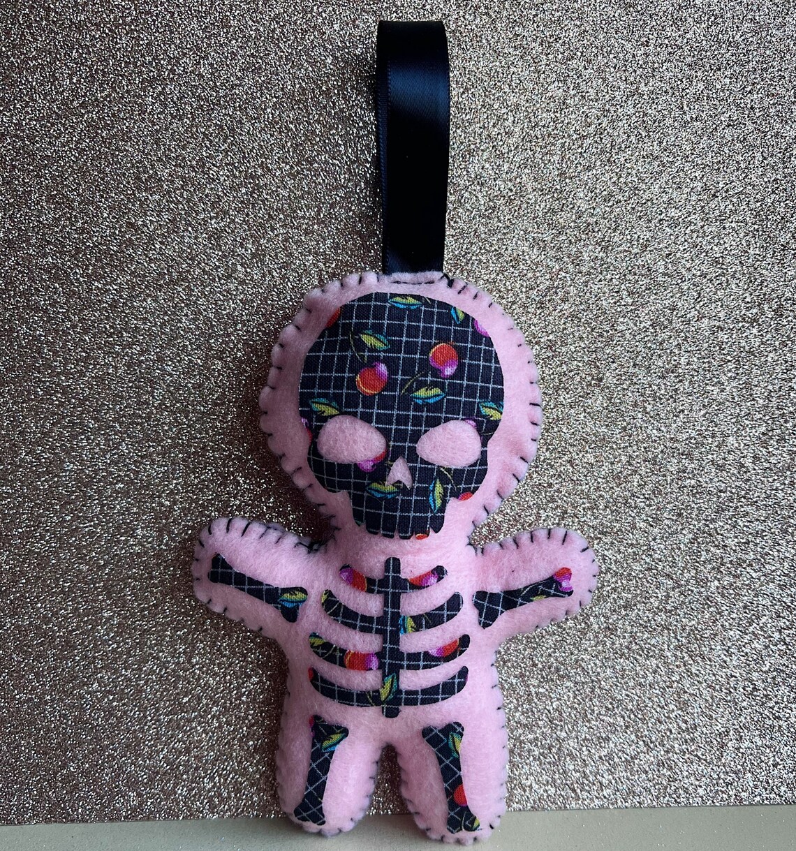 Gingerbread Skull Felt Christmas Ornament - Etsy