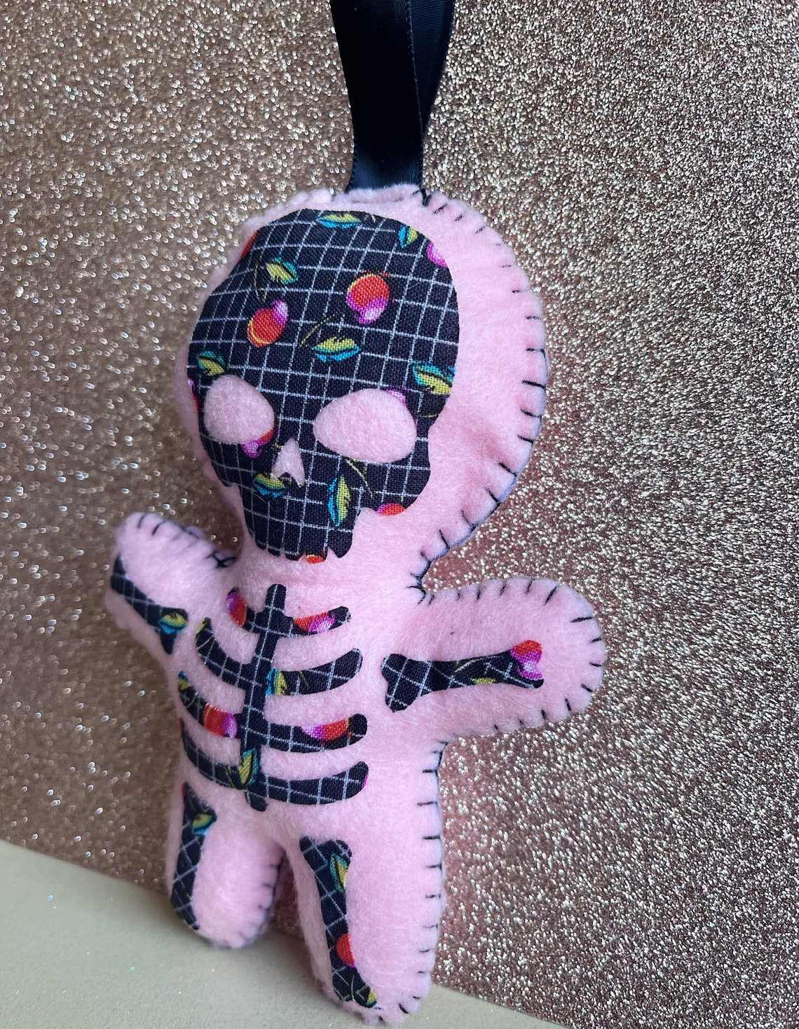 Gingerbread Skull Felt Christmas Ornament - Etsy