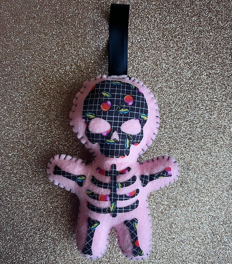 Gingerbread Skull Felt Christmas Ornament - Etsy