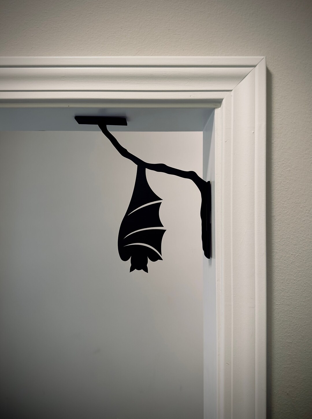 Halloween Spooky Hanging Bat Door Corner Decor | It's Frickin' Bats ...