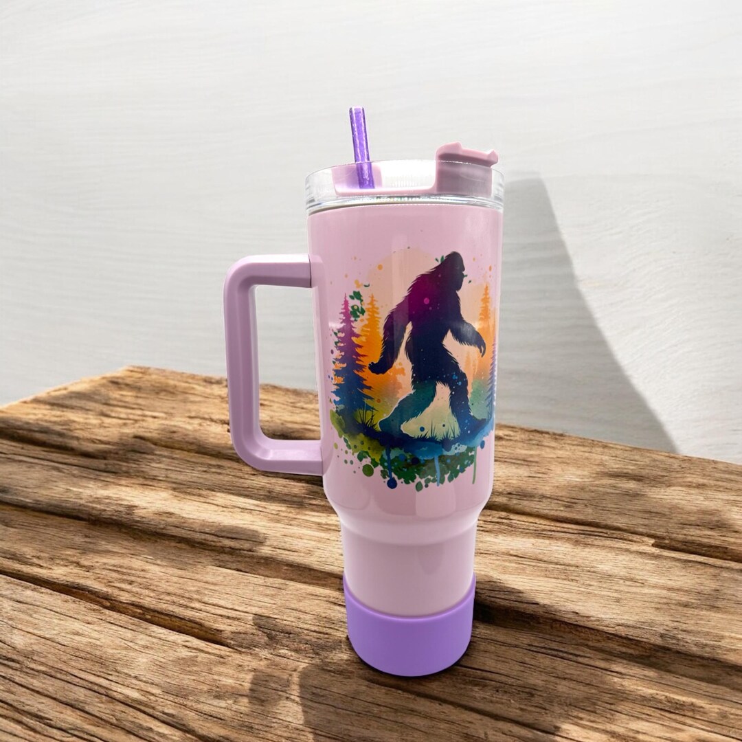 Sasquatch, Bigfoot, Yeti, Cryptid Camping Camper Tumbler 40oz ...