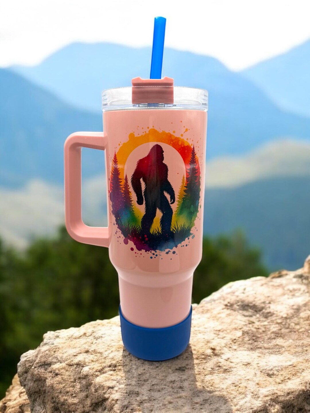 Sasquatch, Bigfoot, Yeti, Cryptid Camping Camper Tumbler 40oz ...