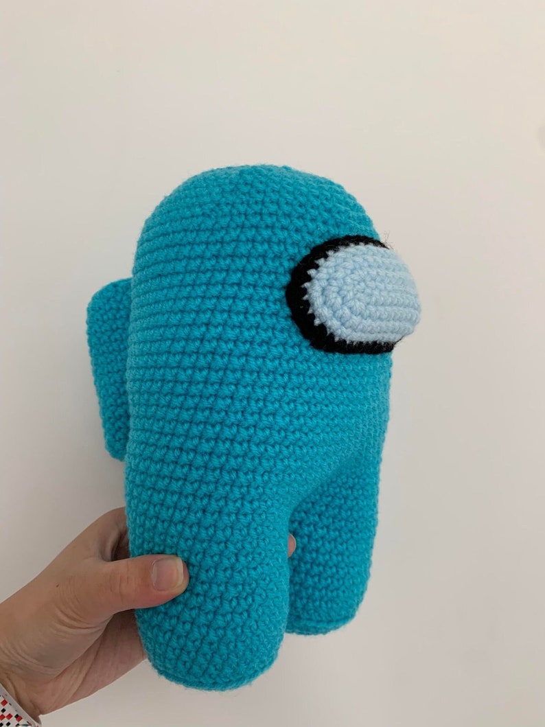 Among Us Crochet Plush, Crewmate Plush, Imposter Stuffed Toy, Cute ...
