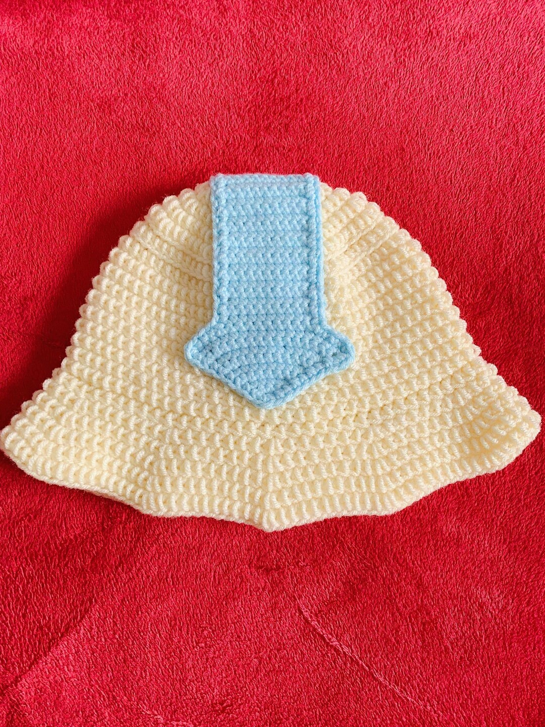 Handmade Aang Avatar Bucket Hat - Crochet the Last Airbender Inspired ...
