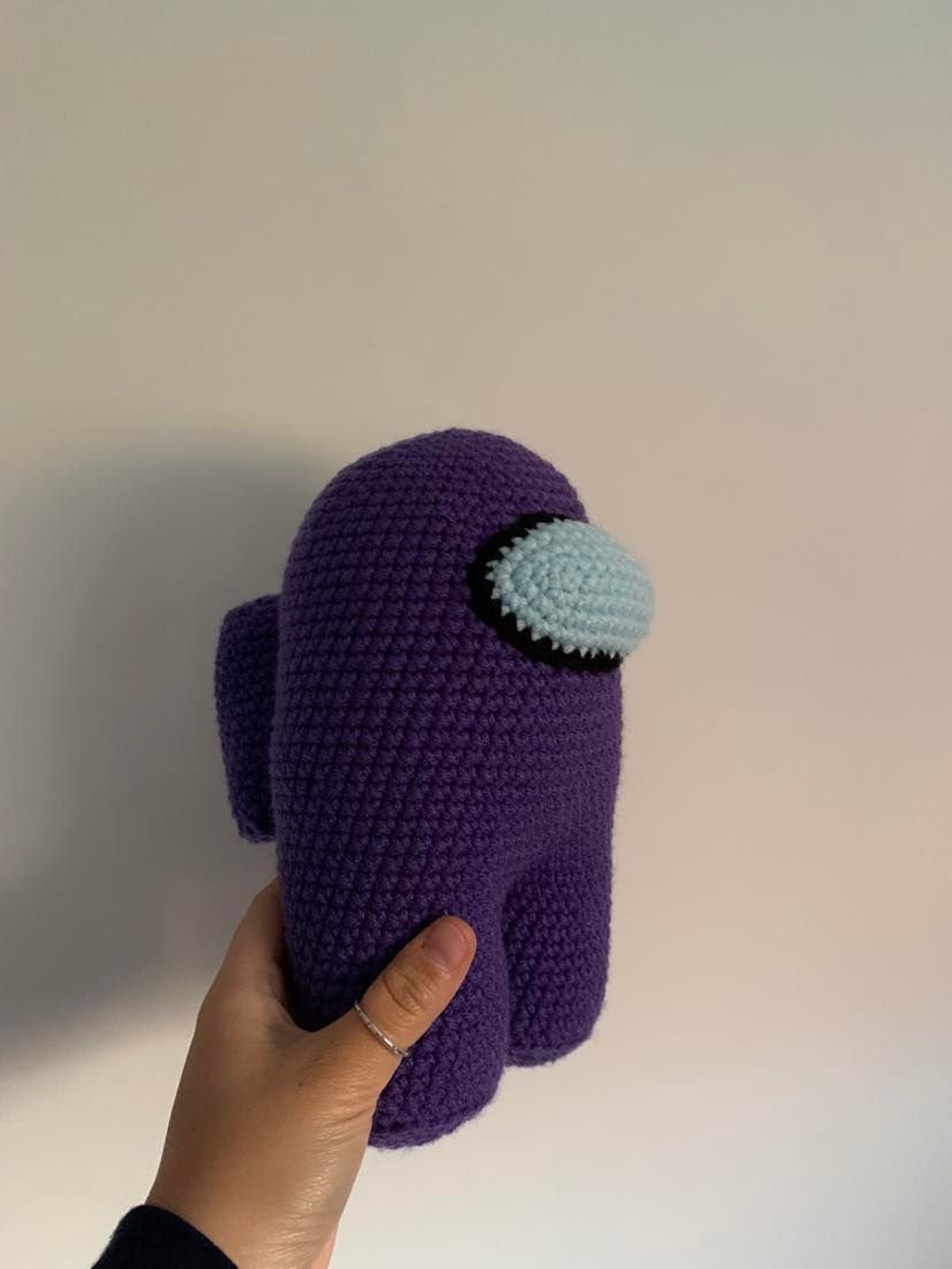 Among Us Crochet Plush, Crewmate Plush, Imposter Stuffed Toy, Cute ...