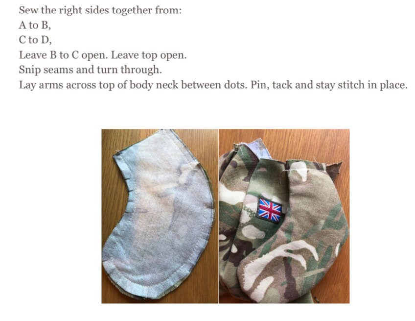 Keepsake Memory Teddy Bear Sewing Pattern PDF - Etsy