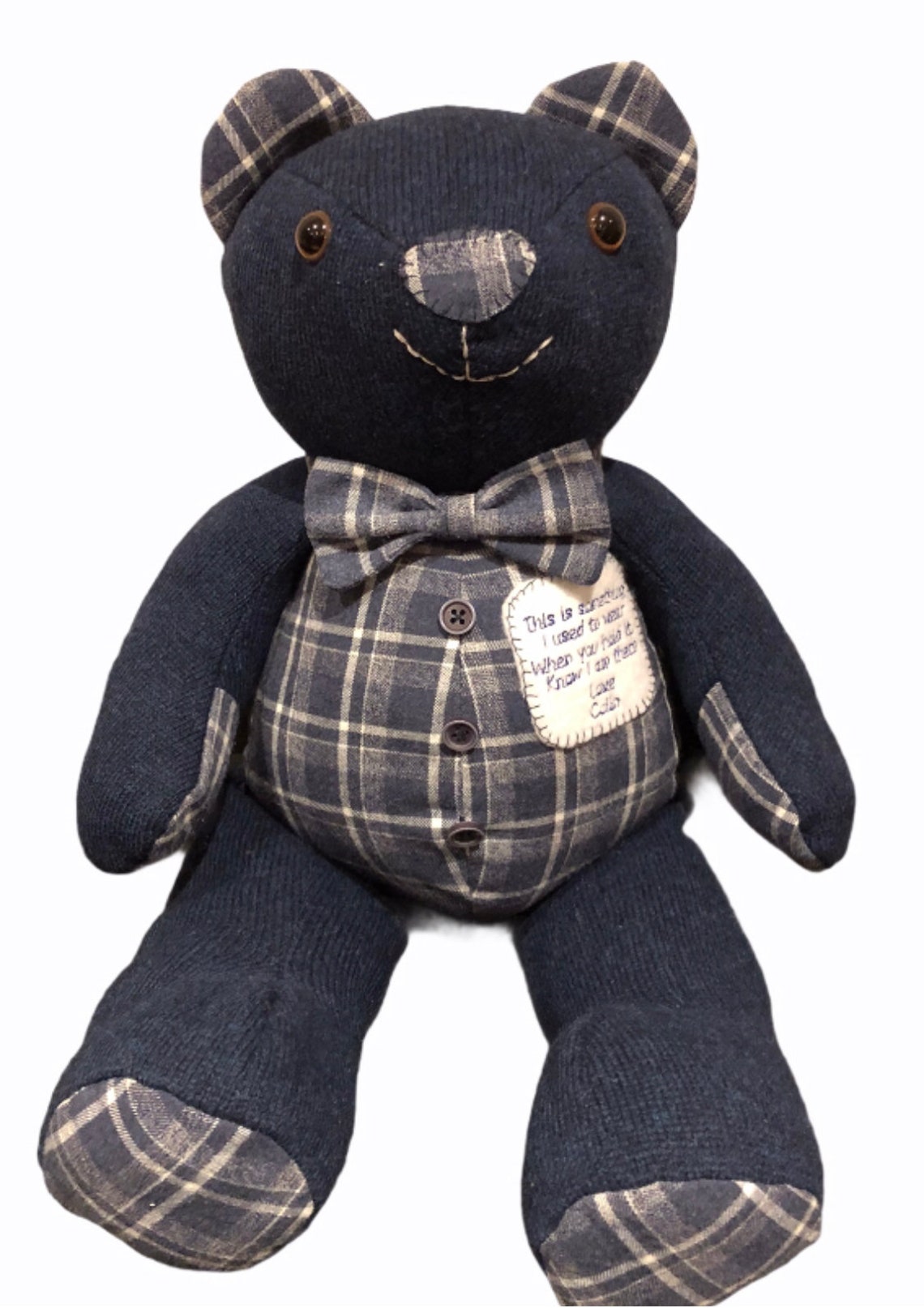 Keepsake Memory Teddy Bear Sewing Pattern PDF - Etsy