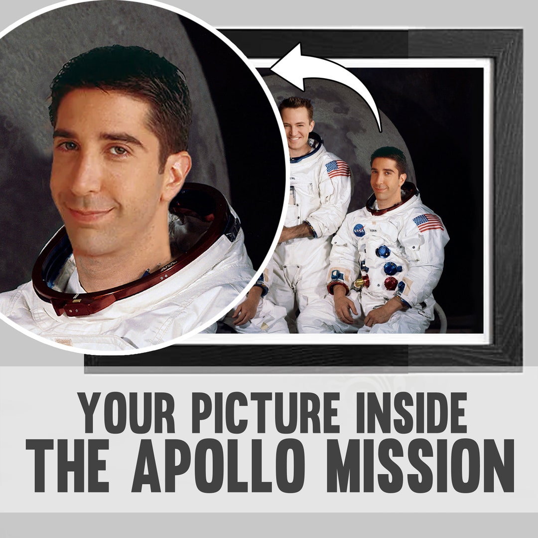 Custom Portrait as an Astronaut in the Apollo Mission - Available as ...