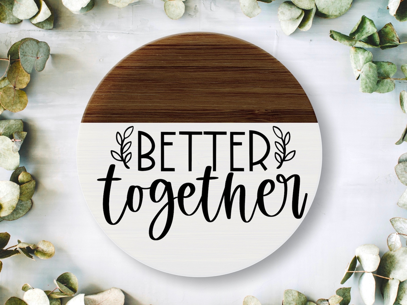 Round Sign Svg Bundle, Circle Sign Svg, Porch Sign Svg, Welcome Sign ...