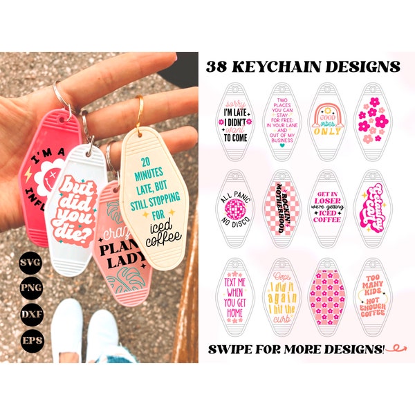 Hotel Keychain - Etsy