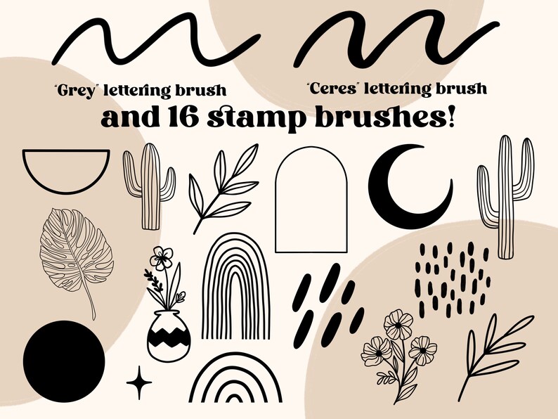 Hand Lettering Practice Sheets for Procreate Lettering - Etsy