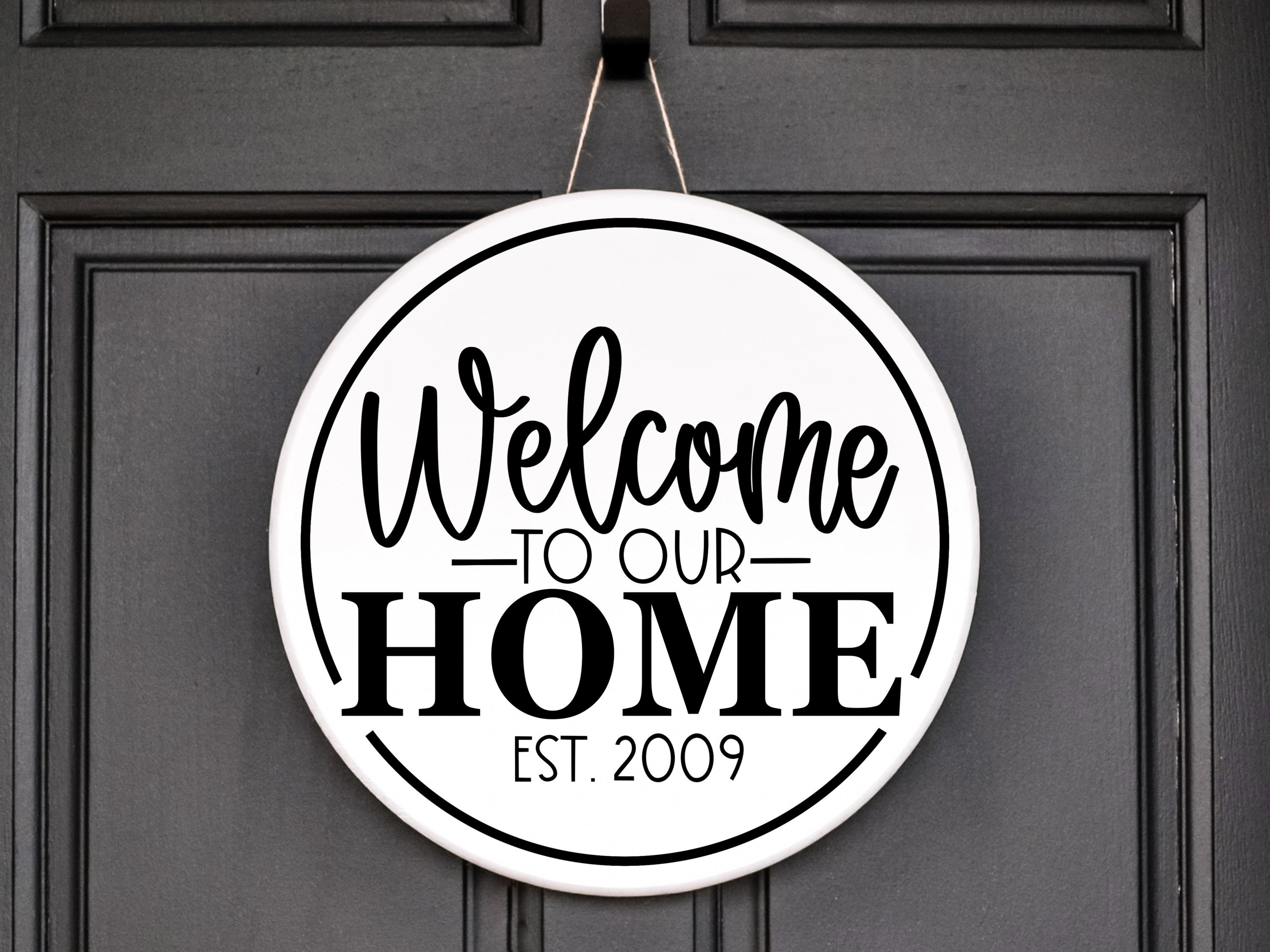 Round Sign Svg Bundle Circle Sign Svg Porch Sign Svg - Etsy