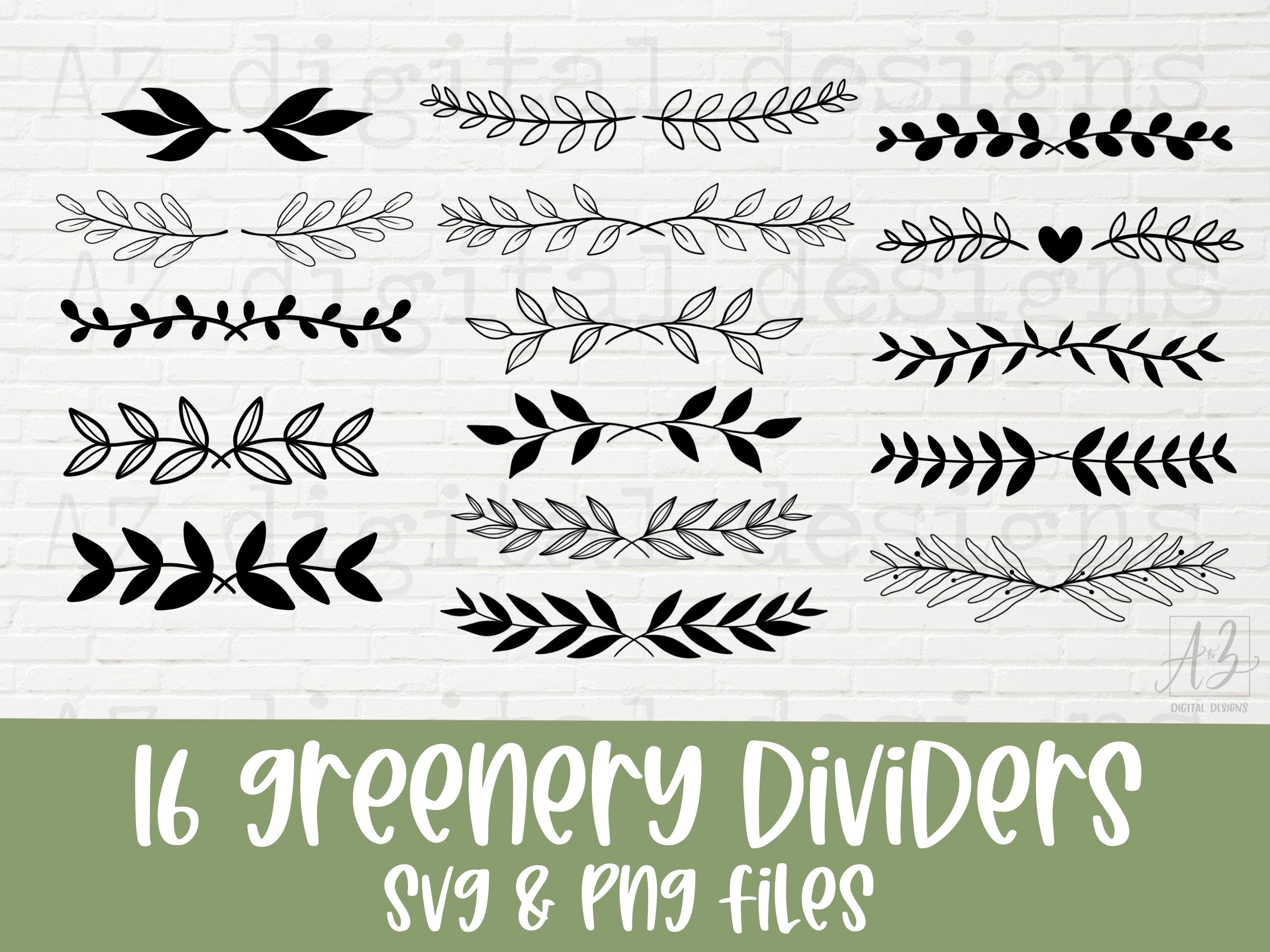 Leaf Divider Clipart Images