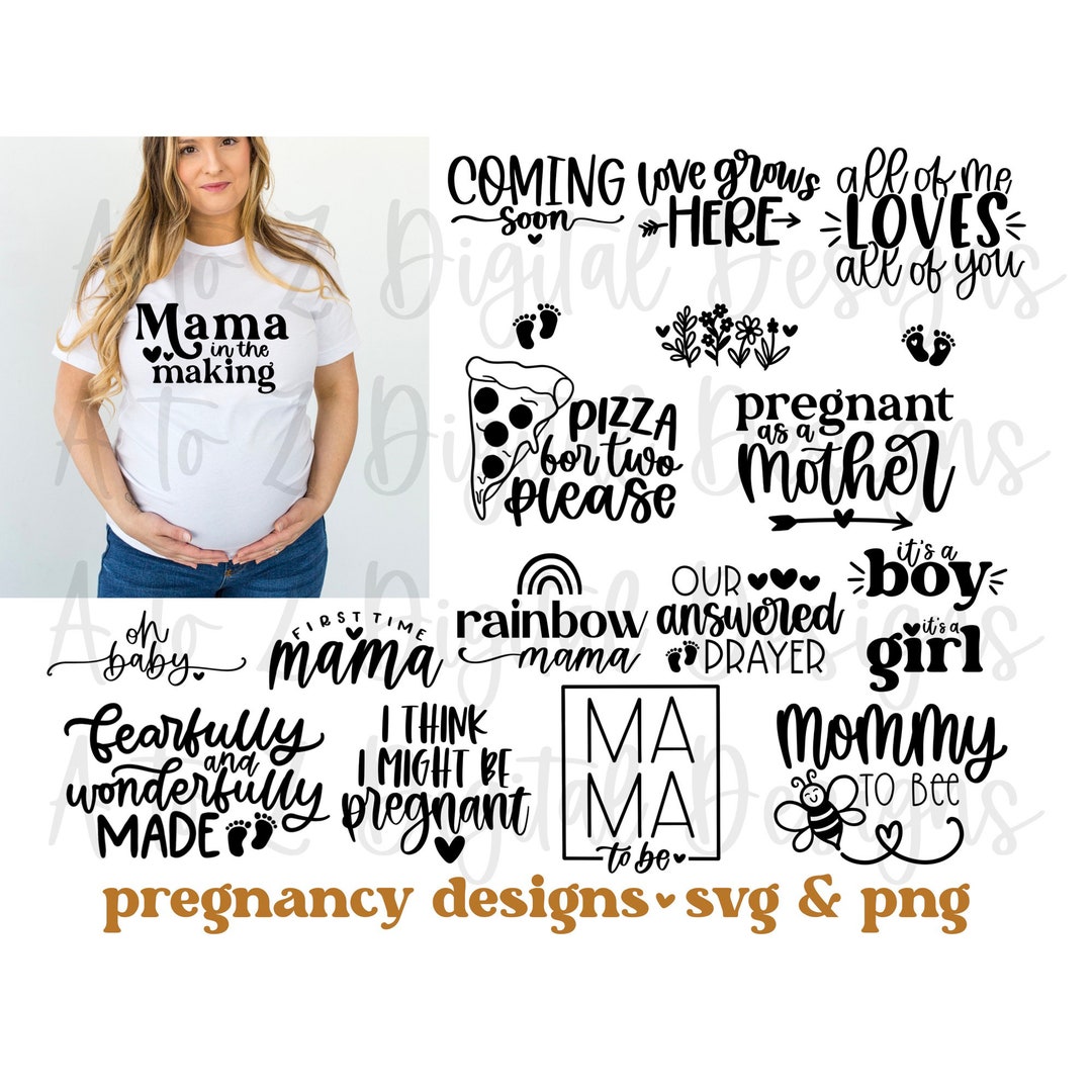 Pregnancy Svg, Maternity Svg, Pregnant Svg, Pregnancy Announcement Svg ...