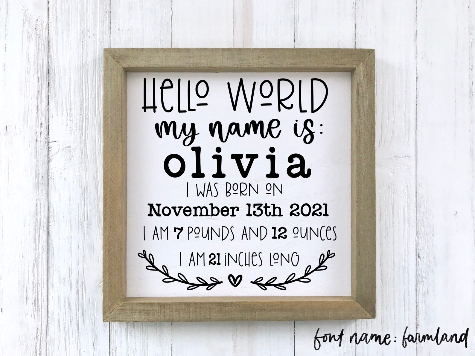 Baby Announcement Svg | Baby Stat Sign Svg | Hello World Svg | Welcome ...
