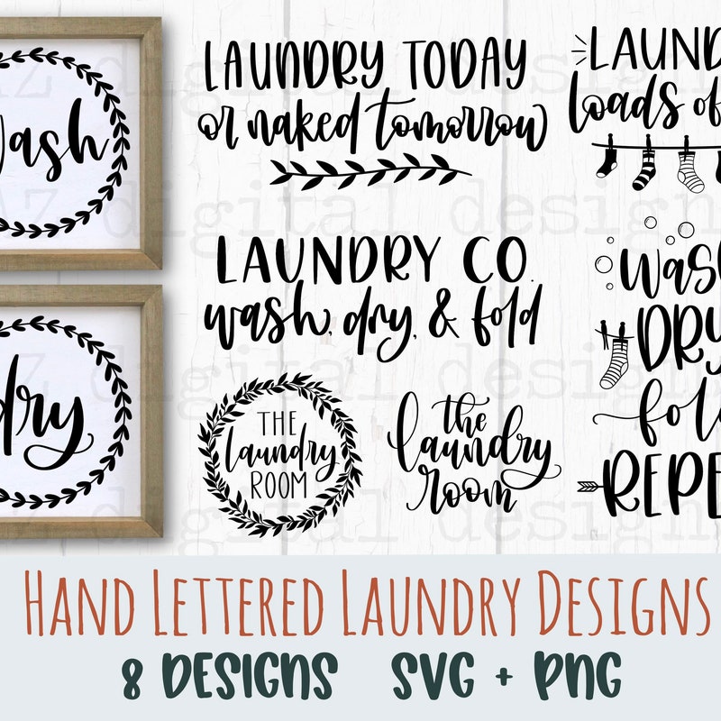 Laundry Wash and Dry Svg - Etsy