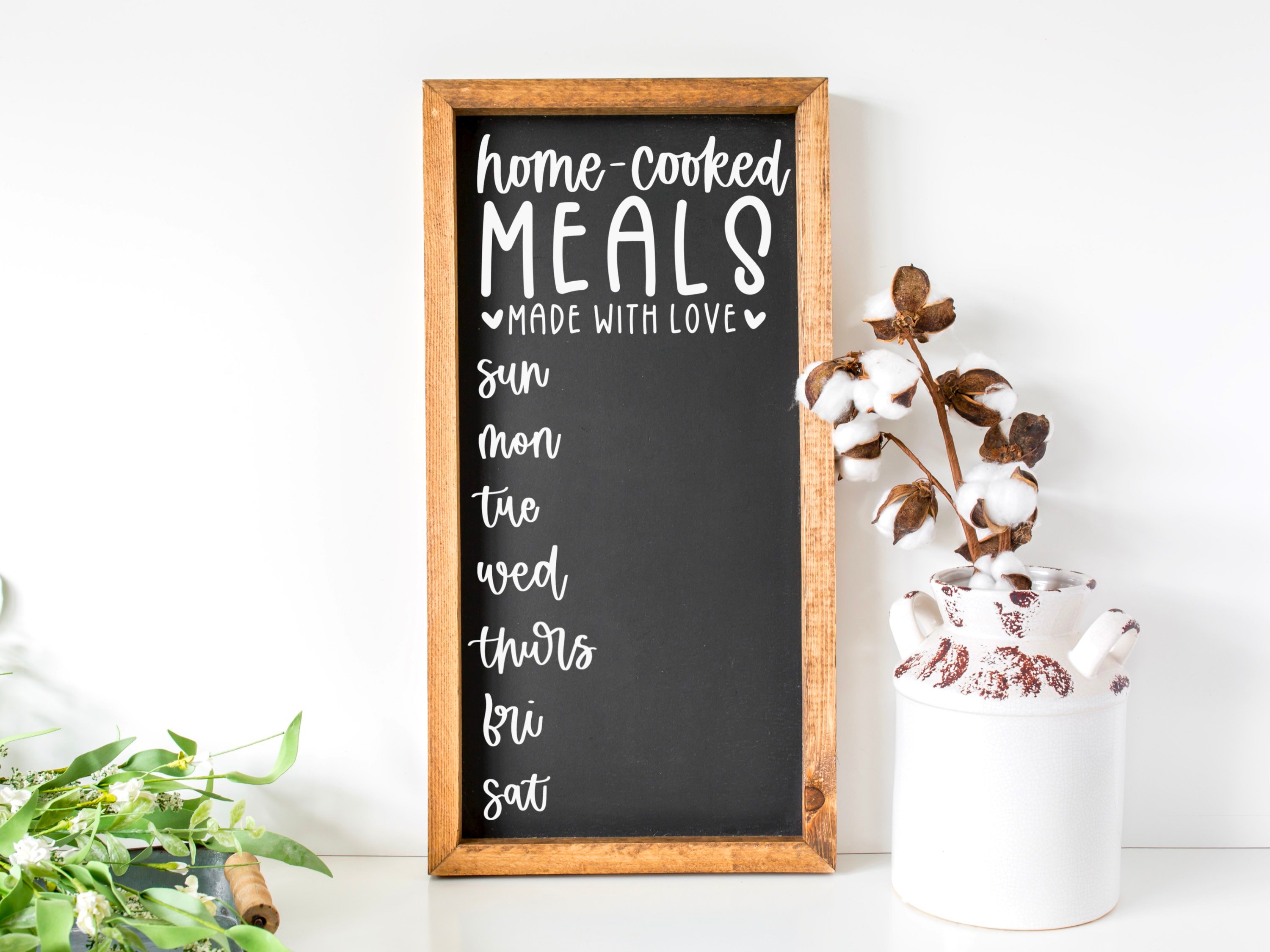 Menu Svg Weekly Menu Svg Menu Board Svg Kitchen Svg Menu - Etsy