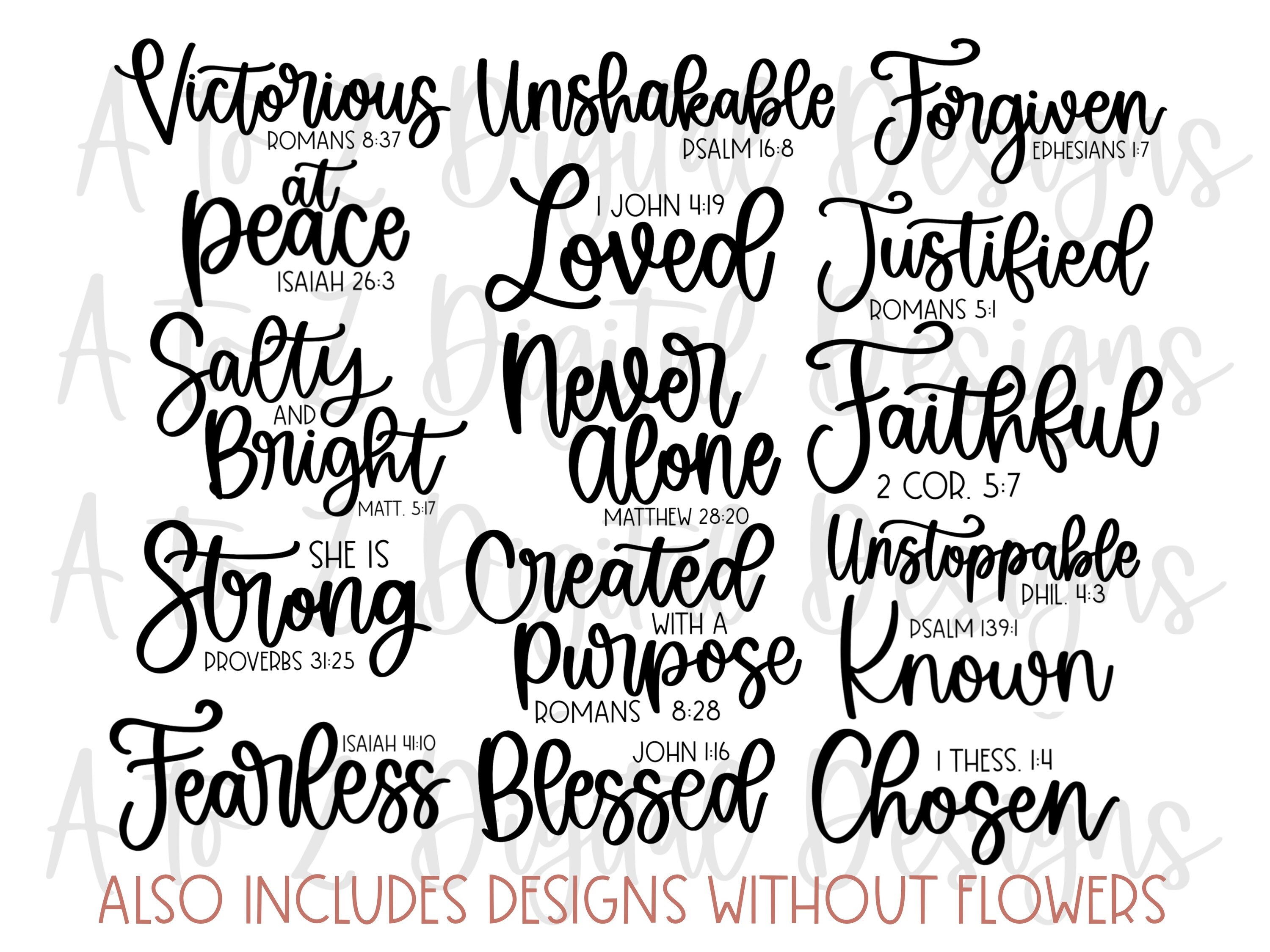 Bible Verse Svg Scripture Svg Christian Svg Jesus Svg - Etsy