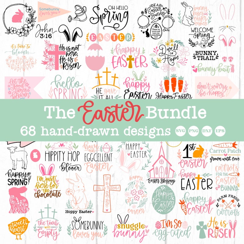Easter Svg - Etsy